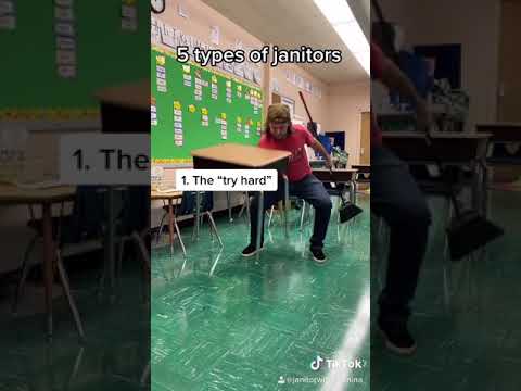 5 types of janitors