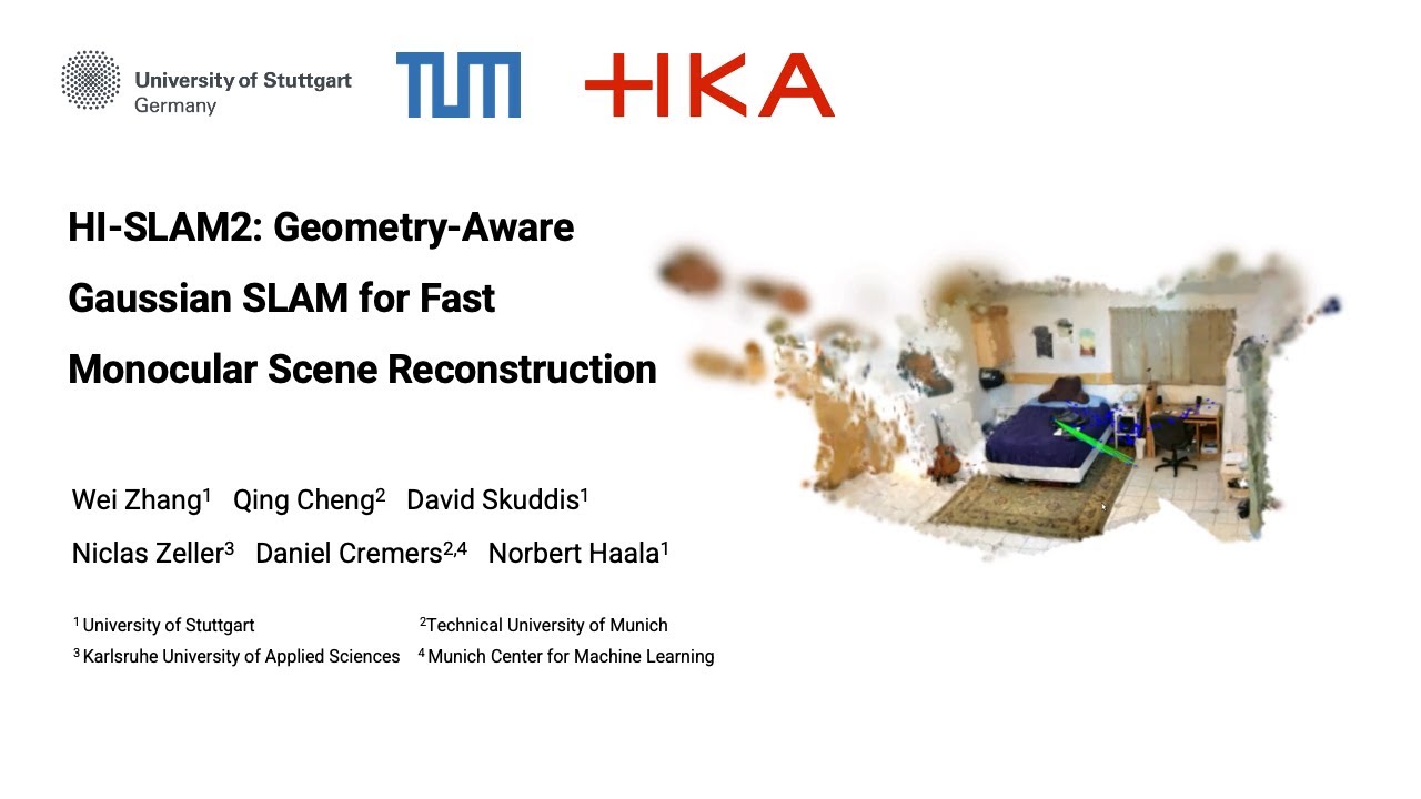 HI-SLAM2: Geometry-Aware Gaussian SLAM for Fast Monocular Scene Reconstruction