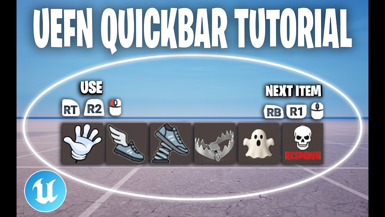 How to Create a Custom Quick Bar UI in UEFN | Steal a Brainrot Fortnite Mechanics + Ghost Ability