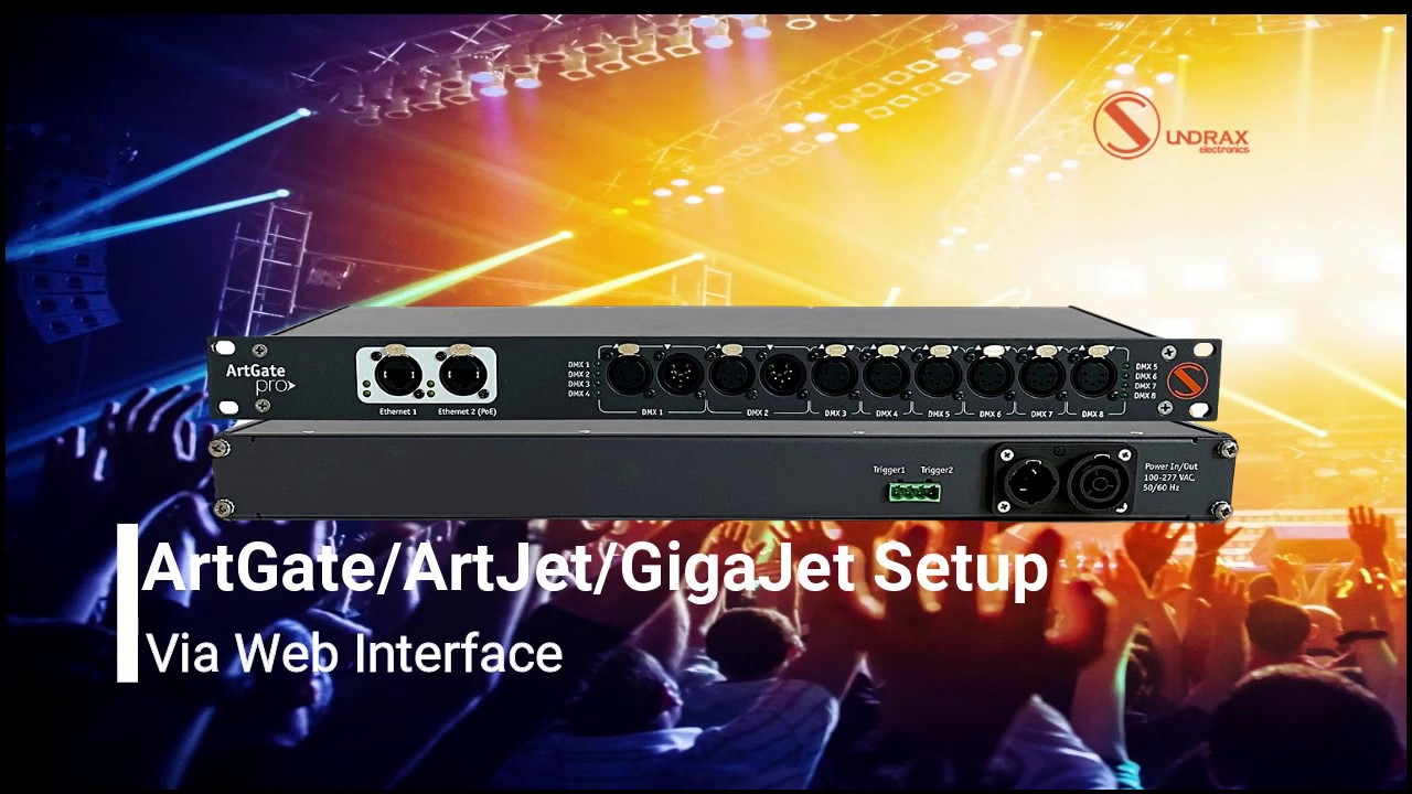 DMX-Ethernet nodes: Web Configuration Guide