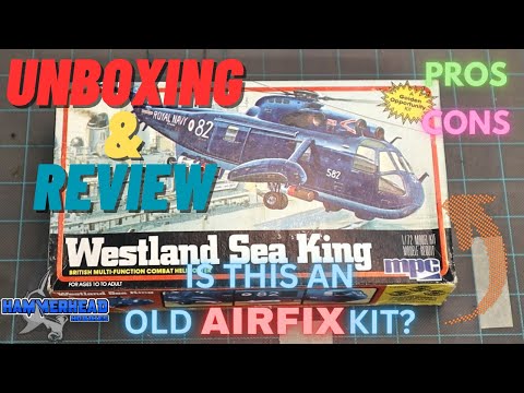 Westland Sea King Helicopter by MPC - Unboxing and Review