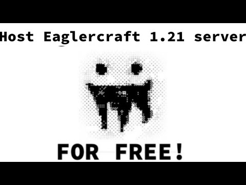 How to make a FREE eaglercraft 1.21 server in 5 minutes!