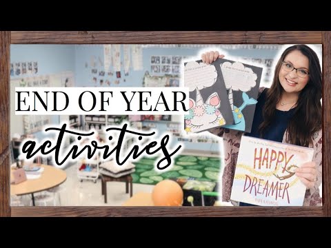 End of the Year Activities for Elementary! Fun and Memorable