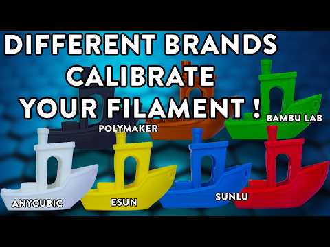 The Ultimate 3D Printing Test: Comparing 7 Different PLA Filaments! | Bambu Lab P1P Project