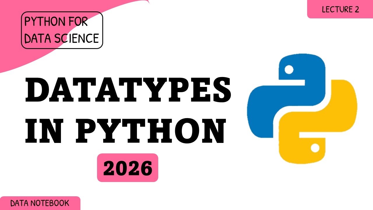 Data Types In Python | Complete Python
