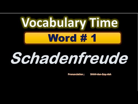 Schadenfreude meaning in urdu