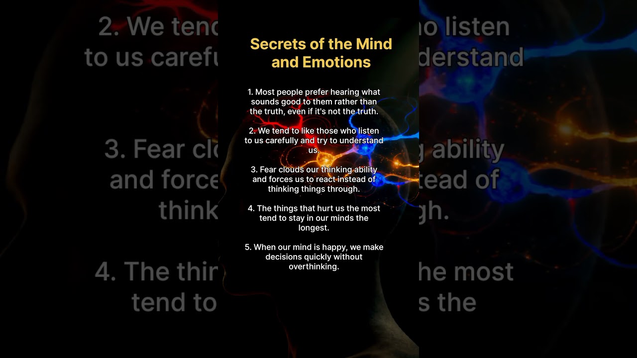 5 Secrets of the Mind and Emotions You Never Knew @Upgrade_YourSelf-a