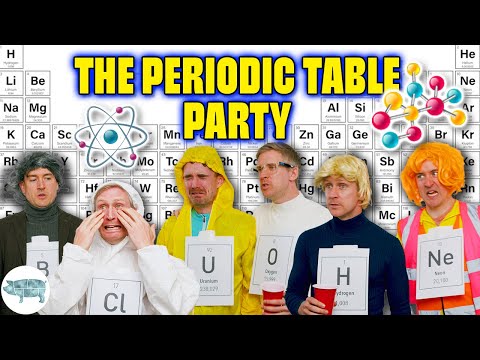 The Periodic Table of Elements Throws a Party