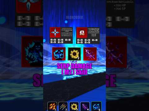 Serpent Breathing M1 Damage Demon Blade Roblox #roblox #demonblade