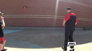 Infield One Leg Hop Wall Ball Drill - OKC Academy