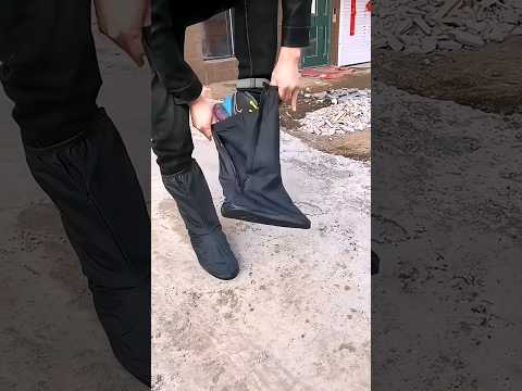 Reusable Waterproof Shoe Covers | Rain Snow Shoe Covers | Non Slip Shoe Protector #shorts