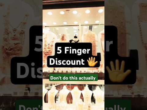 Five Finger Discount 🖐 #learnenglish #idioms