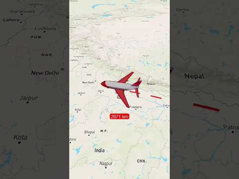 #thailand to #newdelhi #jorthale #flight #3d #trip #whatsappstatus #map #travel #trendingshorts