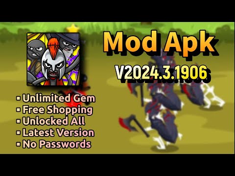 Stick War Saga Mod Apk 2024.3.1906 | Free Shopping Unlimited Gem | Gameplay
