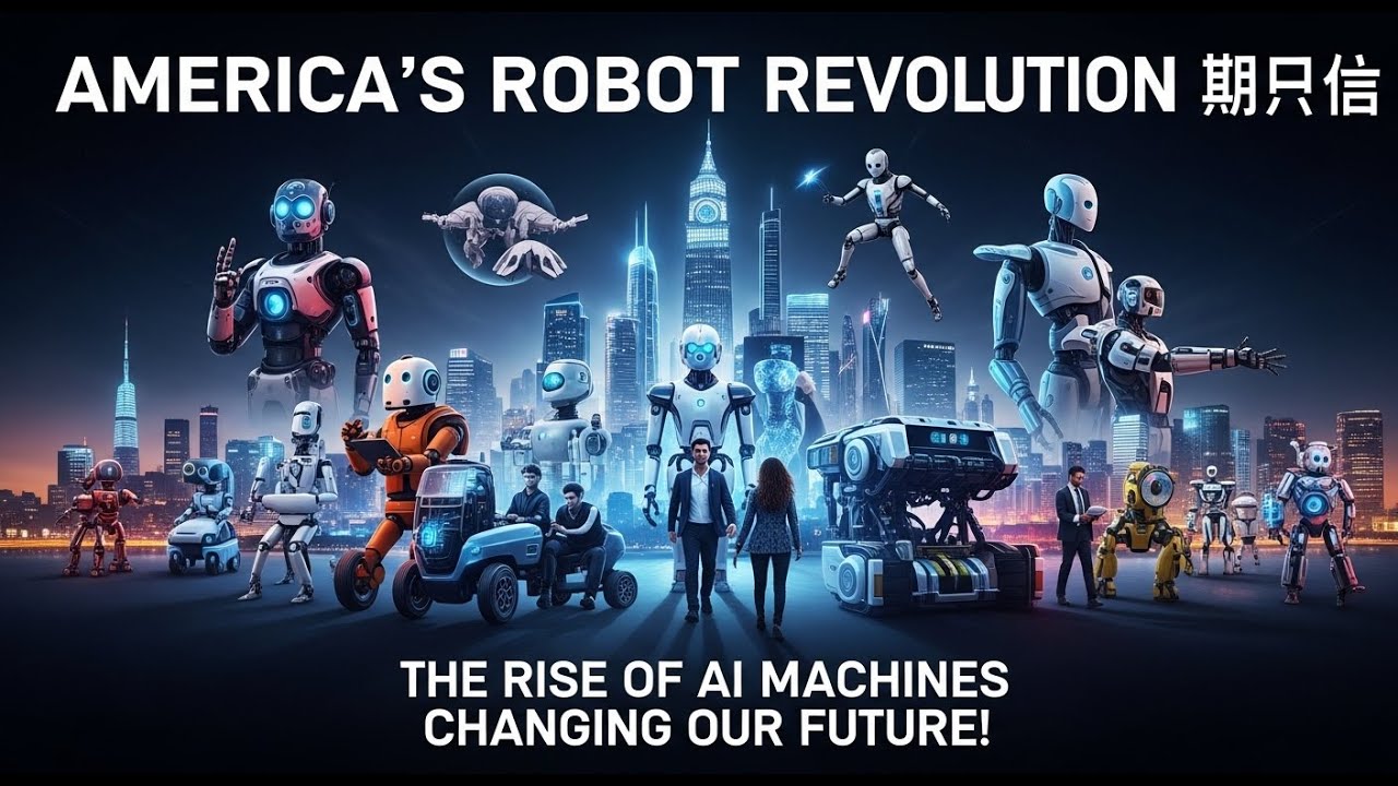 America’s Robot Revolution: How AI Machines Are Transforming the Future of Work, Health & Industry