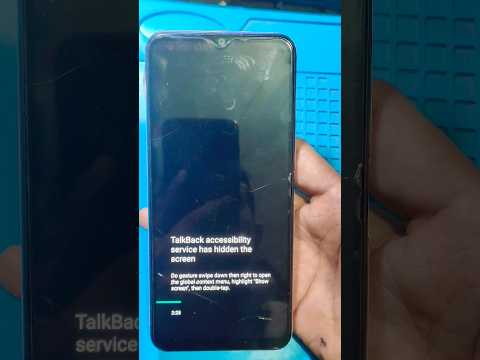 How to disable TalkBack without settings #short #mobile