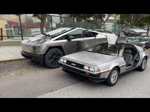 DeLorean DMC-12 Meets Tesla Cybertruck: Looks Like Its Brother From ...