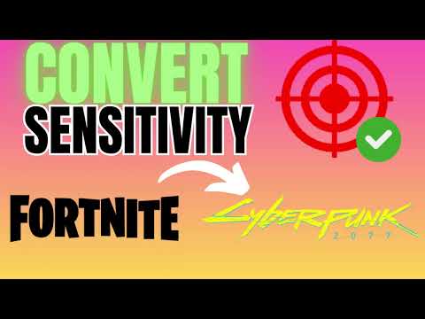 How to Convert Fortnite Sensitivity to Cyberpunk 2077