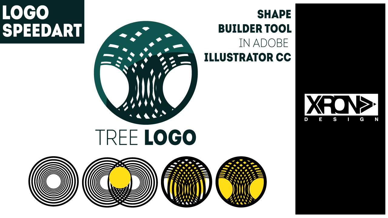 LOGO DESIGN - TREE Logo in Adobe Illustrator