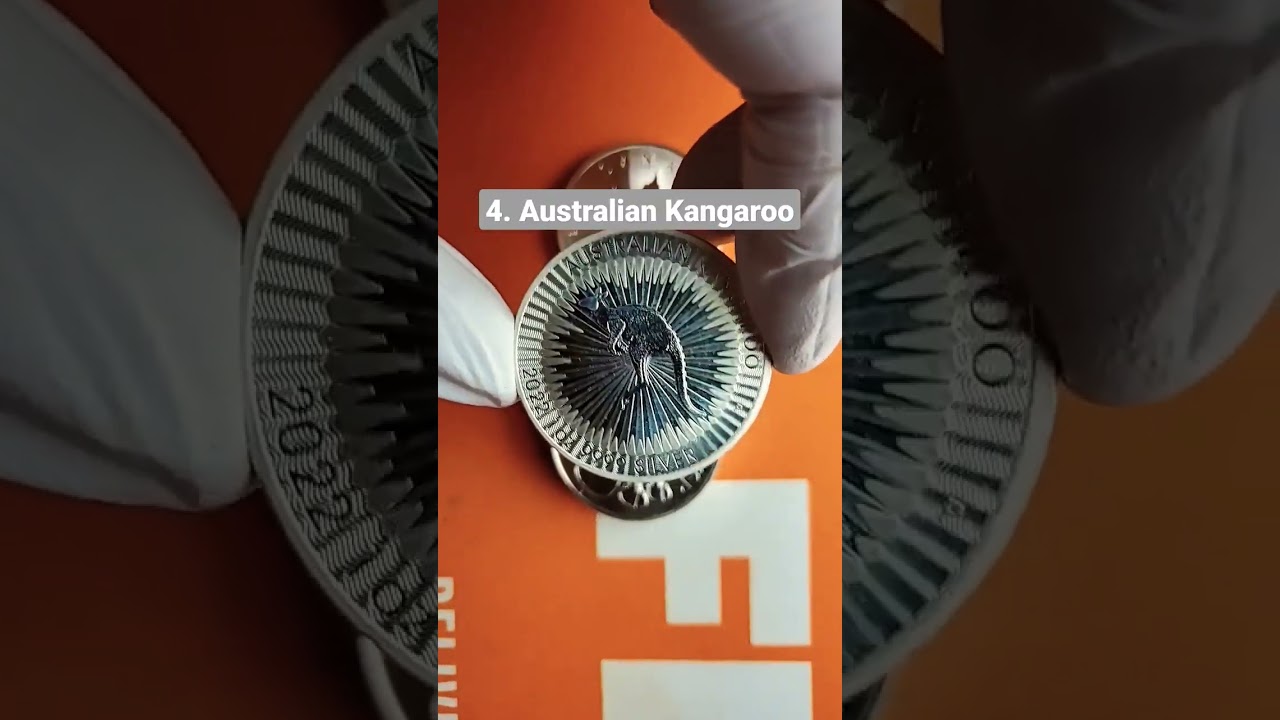 Ranking My Top 5 Silver Coins - Silver Stacking - 2023 Best Silver Coins To Stack #shorts #silver