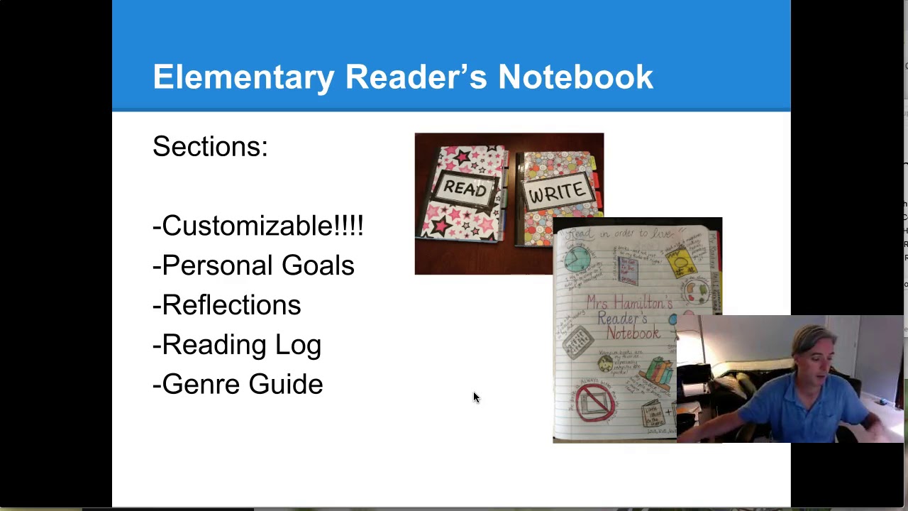 Readers Workshop: The Reading Notebook