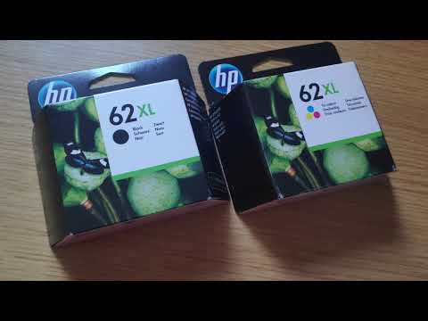 HP Printer Inks 62 XL Black and Tri-Color