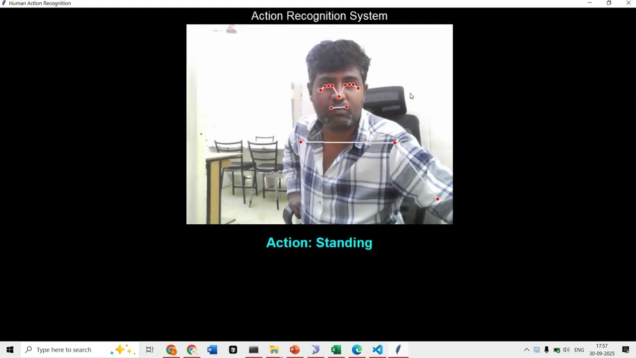 Real-Time Human Activity Recognition using Python