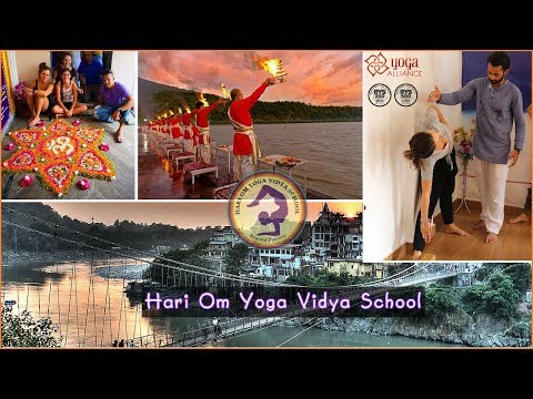 Yoga Teacher Training in Rishikesh at Hari Om Yoga Vidya School || Yoga Alliance Certified