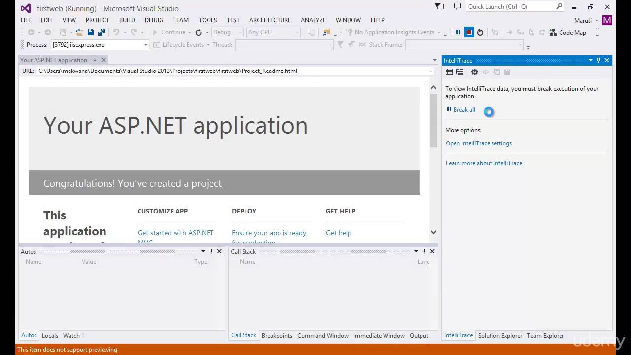 Deploying simple MVC application using Visual Studio | Episode 7