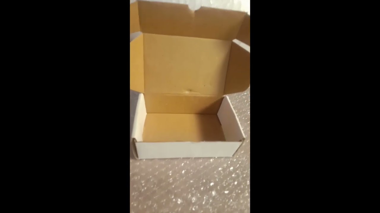 Mailer Box 3 Ply Self Locking Flat Box, 6x4x2