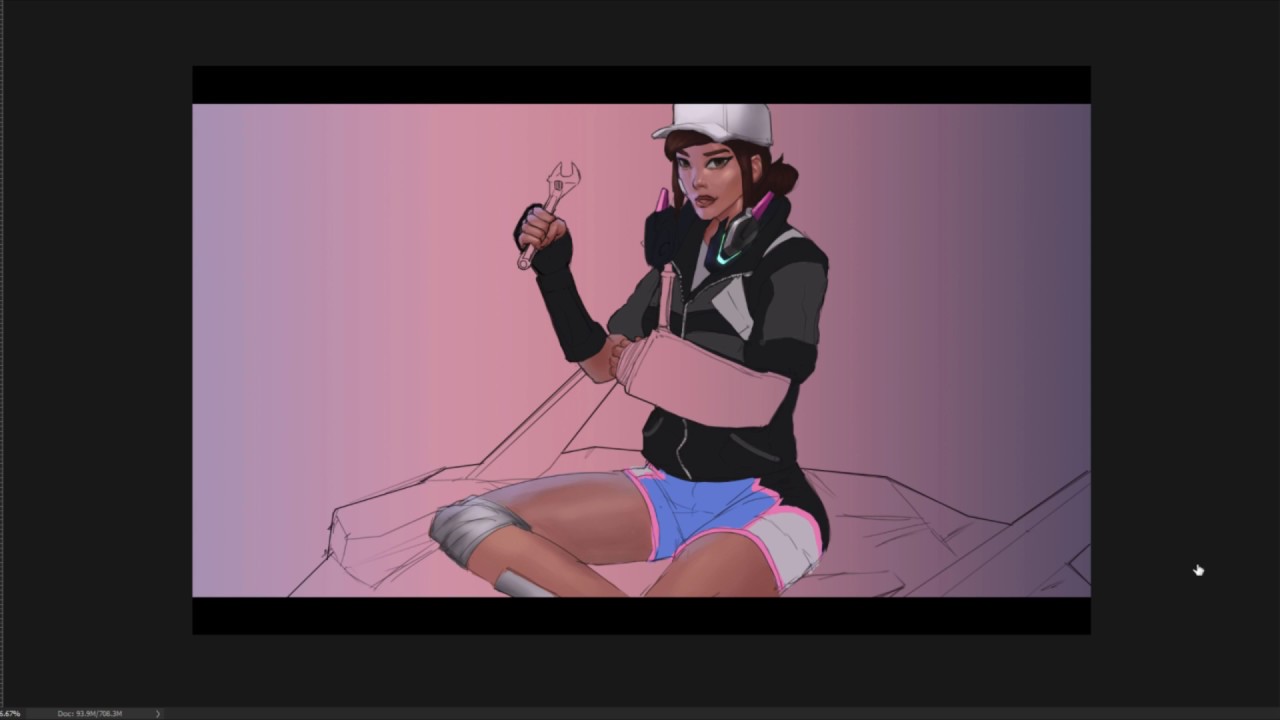 Dva Speedpaint Pt 2