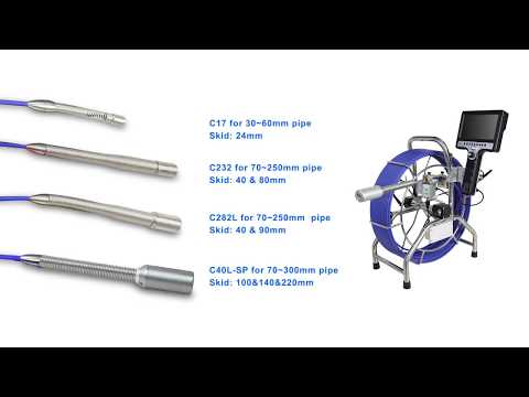 Waterproof Plumbing Drain Sewer Video Pipe Inspection Camera System B3