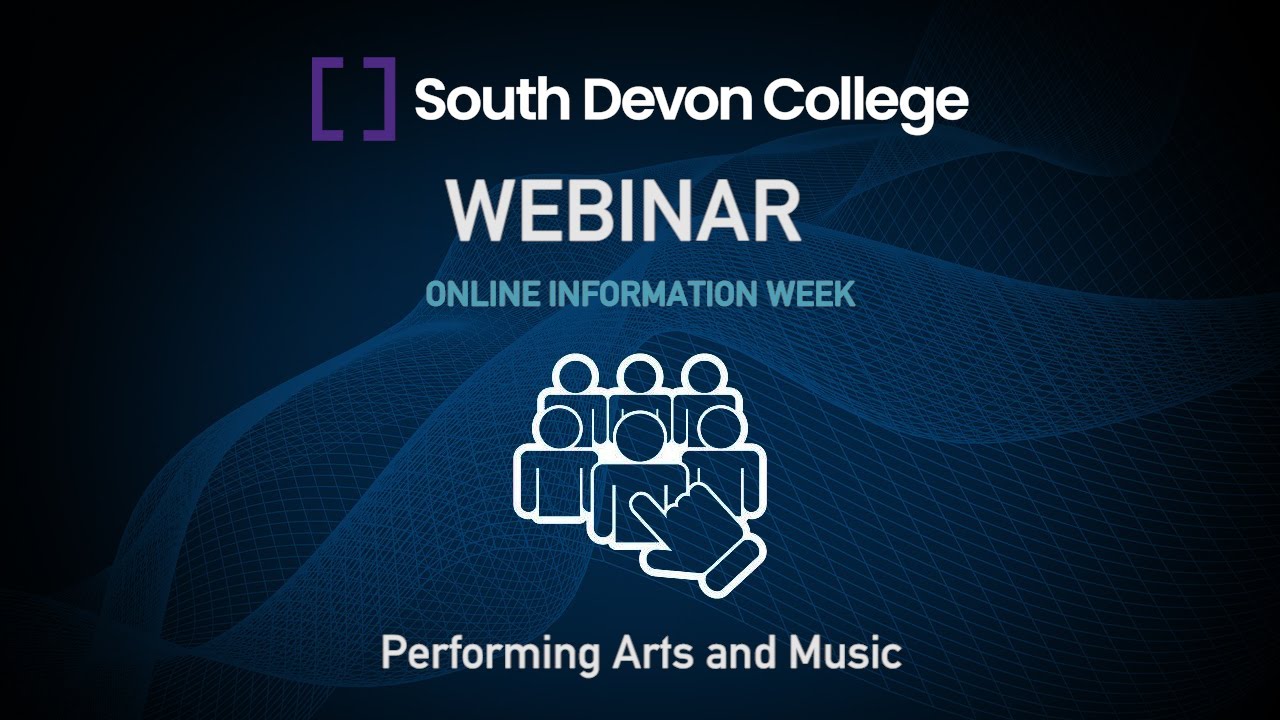 Performing Arts and Music - Webinar