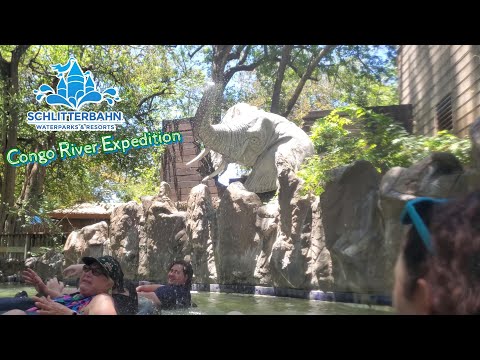Schlitterbahn Congo River Expedition POV Water Ride / Water Park in New Braunfels Texas 4K Video