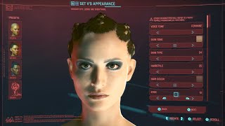 Cleopatra VII Philopator Cyberpunk 2077 character creation at Cyberpunk ...