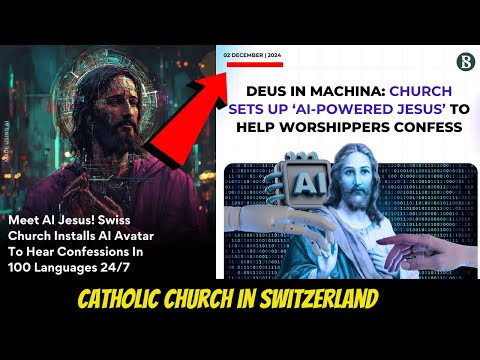 NEW AI Jesus In Switzerland Catholic Church