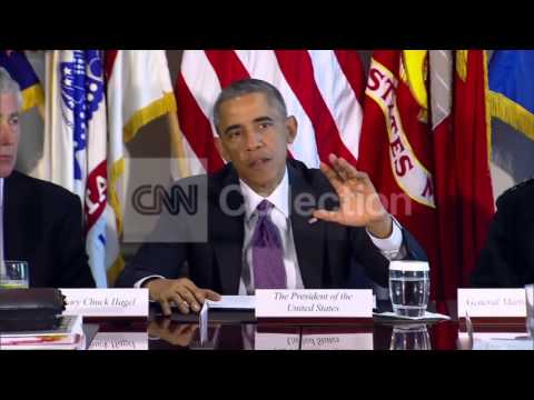 OBAMA PENTAGON MTG: DEFENSE BUDGET