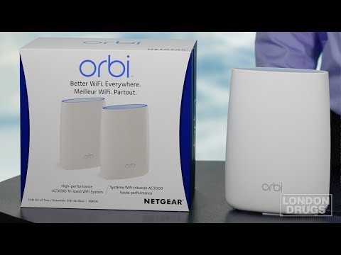 #LDExpert Matt and the Orbi Tri-Band Mesh router system.