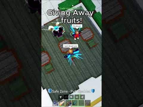 Giving away MYTHICAL blox fruits #roblox #bloxfruits #forsaken