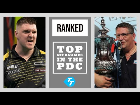 RANKED! | Who has the BEST nickname in the PDC? | Tungsten Tiers