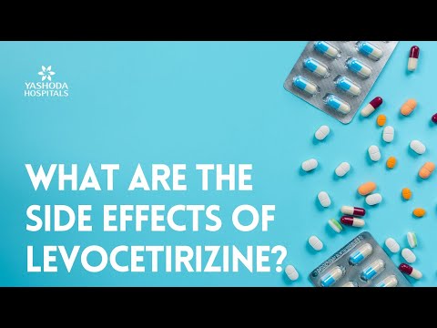 What are the side effects of Levocetirizine?