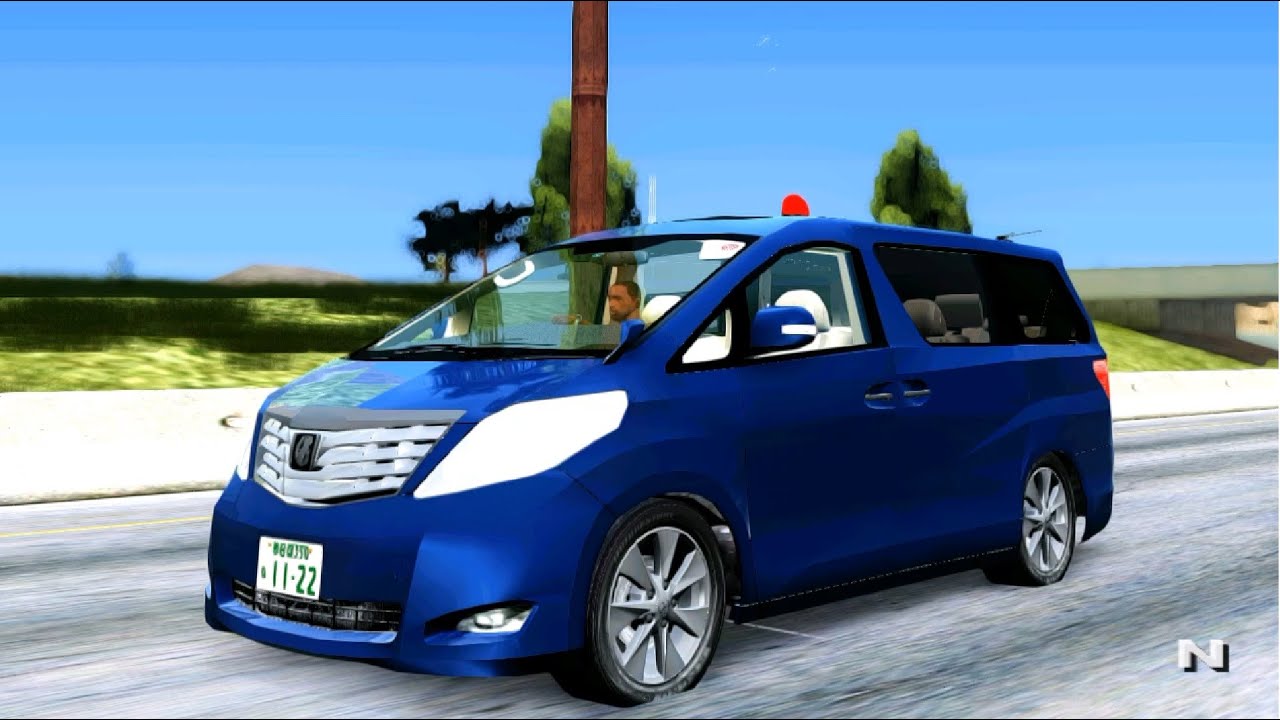 Toyota Alphard 350X GGH20 Zenki Japanese Unmarked Police Car - GTA: SA