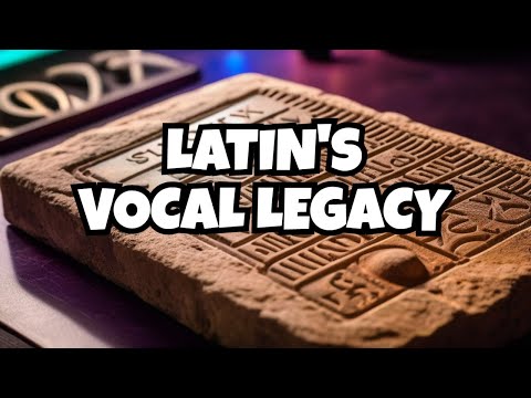 Why You Don't Speak Latin (The Latin Origins of English Vocabulary)