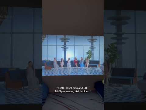 Wanbo T2 Ultra is ready to light up your wall with crisp visuals, smooth 360° adjustments!