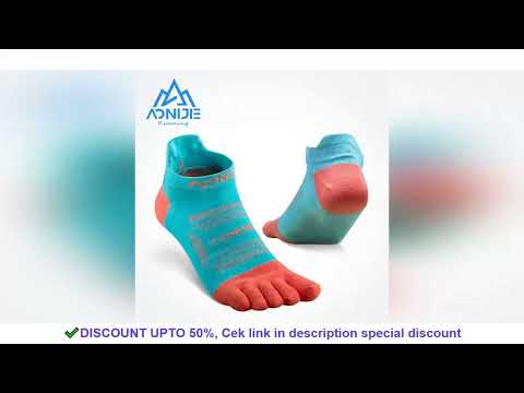 HOT 3 Pairs AONIJIE E4801 E4802 Ultra Run Low Cut Athletic Five Toe Socks Quarter Socks Toesocks For