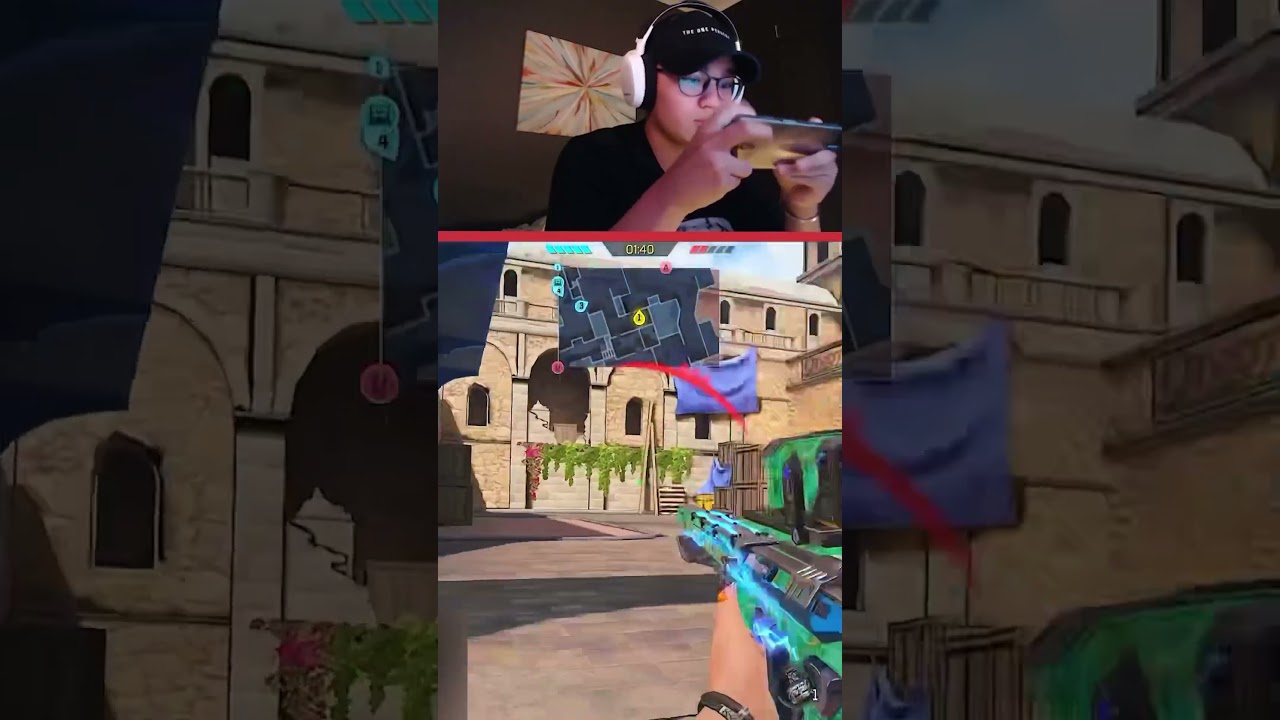 200 IQ Play In SnD.. #codm #shorts