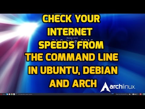 Check Your Internet Speeds Easily In Linux from the Command Line