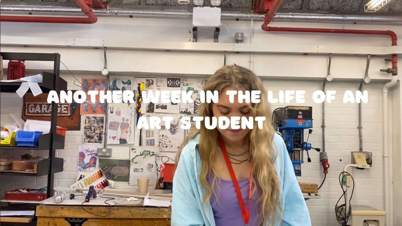 Art foundation | Another week in the life of an art student  (fmp vlog no.7)