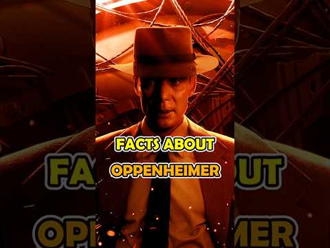 3 Amazing Facts about Oppenheimer ???? #oppenheimer #christophernolan #movie #facts #trending #viral
