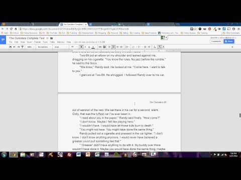 Outsiders Multimedia Analysis De-Briefing